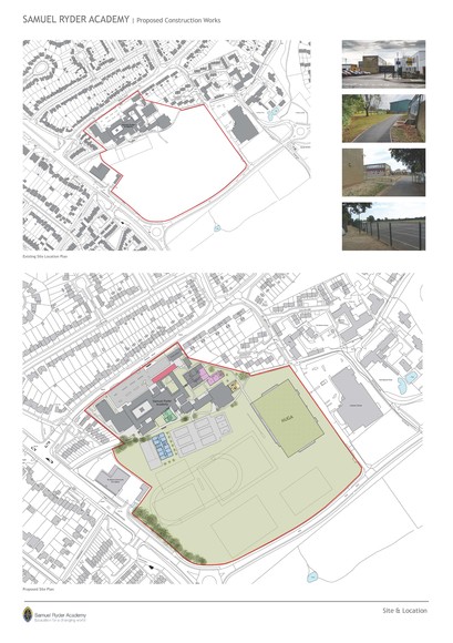 SRA New Build - News - Samuel Ryder Academy