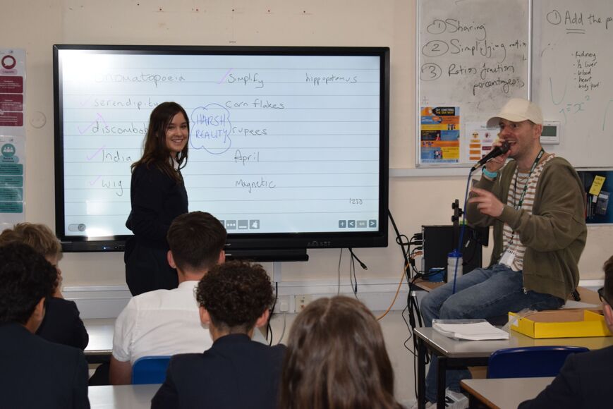 Rap Workshops - News - Samuel Ryder Academy